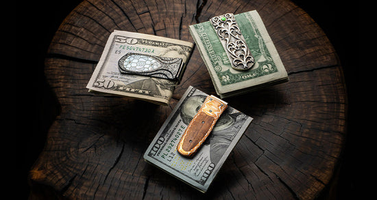 Hand Crafted Luxury Money Clips | William Henry