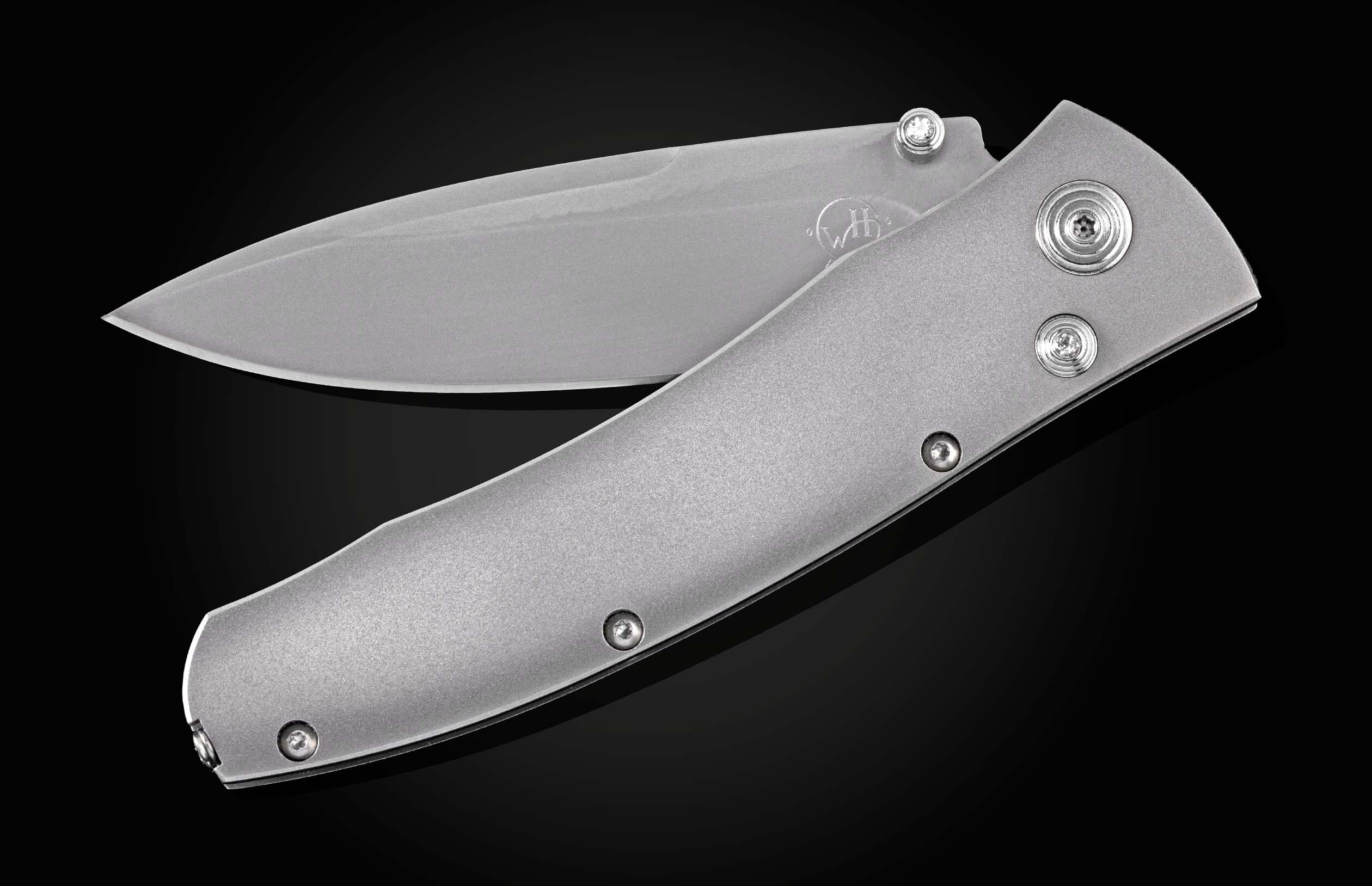 Rogue Force Blade & Titanium Handle Pocket Knife | William Henry