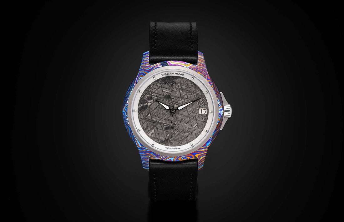 Legacy Men's Meteorite Watch (W1 MET MOK) – William Henry